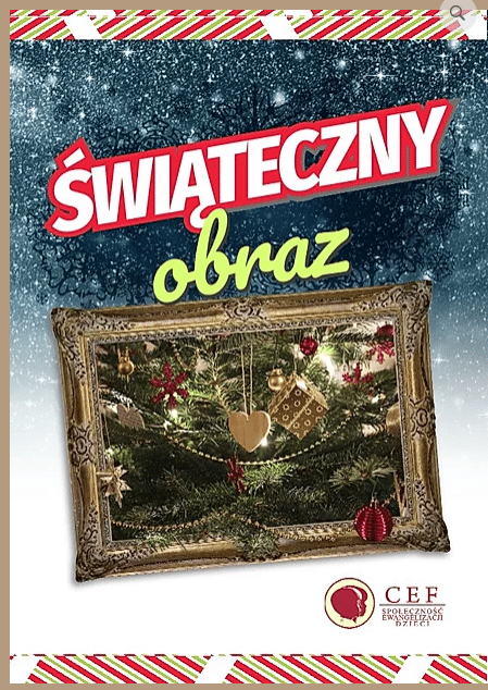 Świąteczny obraz - Cef Press - Szaron