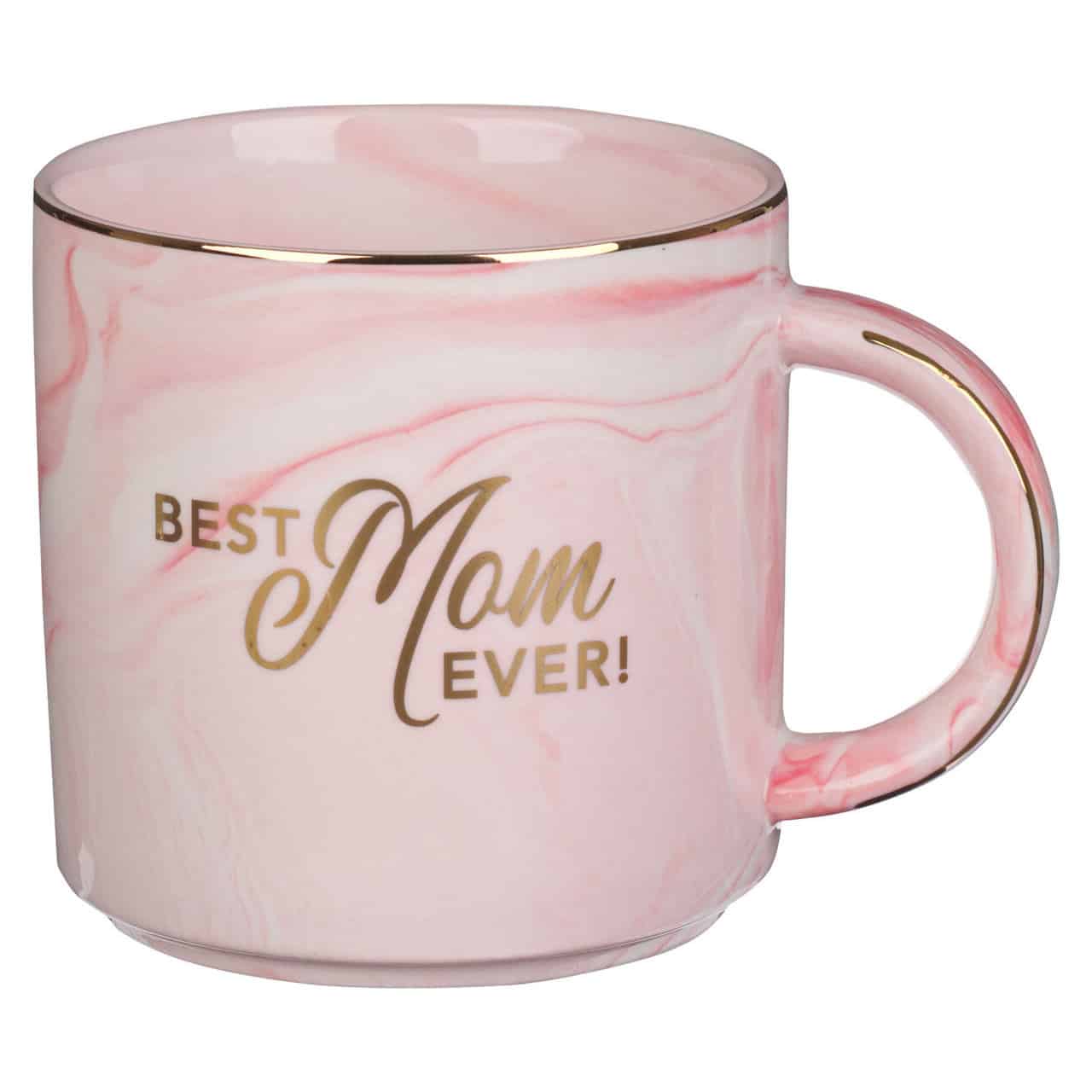 Kubek ceramiczny - Best Mom Ever Pink - Szaron