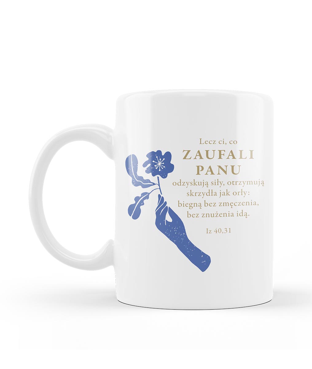 Kubek Szaron - Lecz ci co zaufali - dłoń - Szaron
