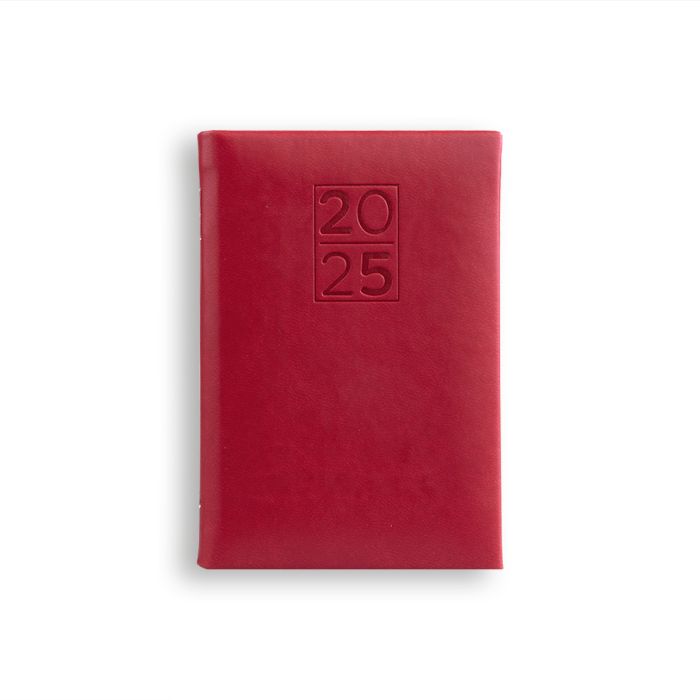 Terminarz - B7 PRINT 2025 - czerwony - Szaron