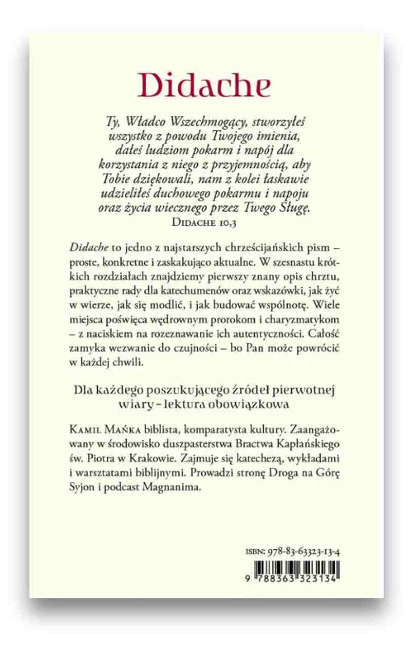 Didache – Nauka Dwunastu Apostołów - Szaron